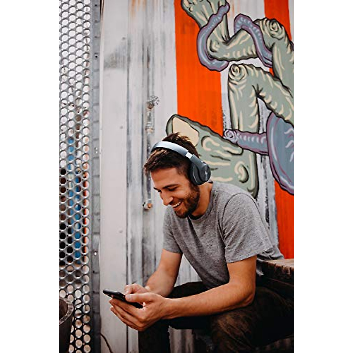 Edifier W828NB Wireless Bluetooth Headphones - Ergonomic, Active Noise Canceling (ANC) - Black