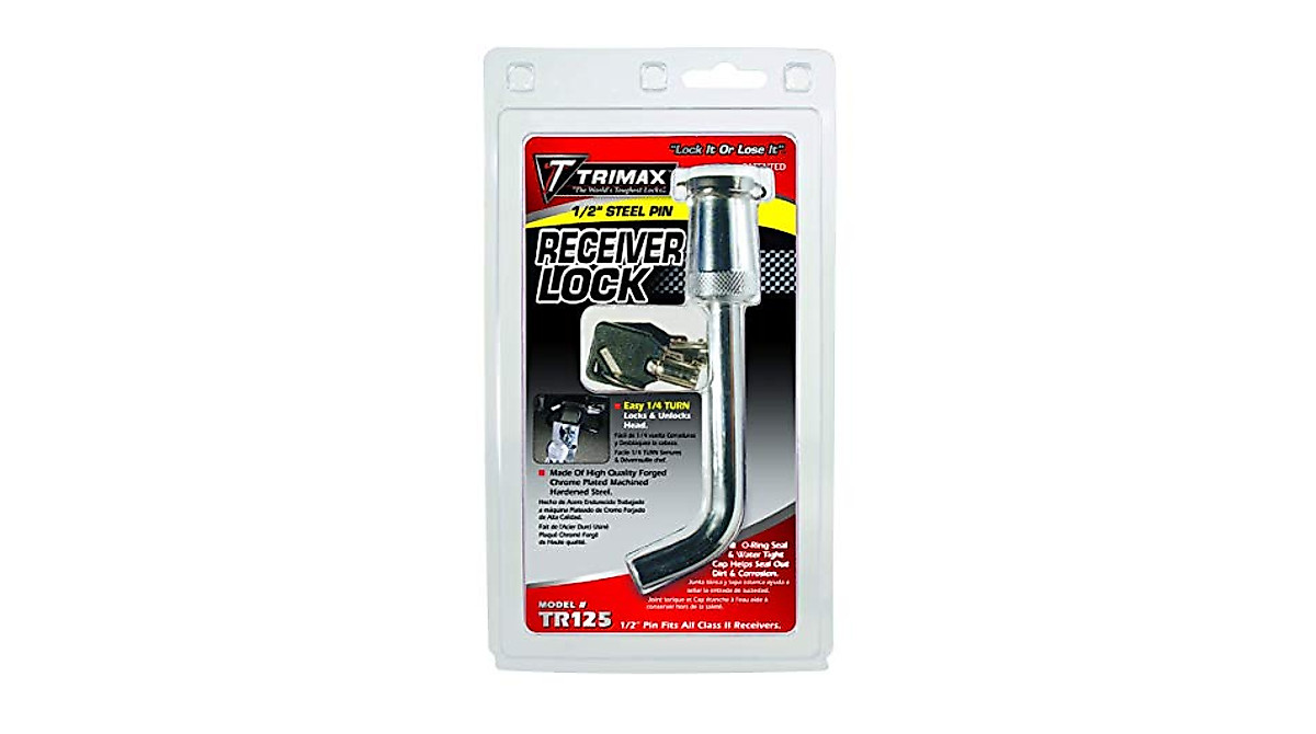 Trimax TR125 Deluxe Receiver Lock - Secure Your Trailer