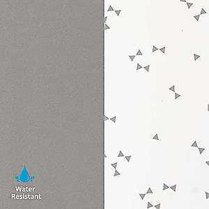 Chicco LullaGo Bassinet Sheets - Triangle 2 Pack, Grey (L-32" x W-19.5") 32x19.5 Inch