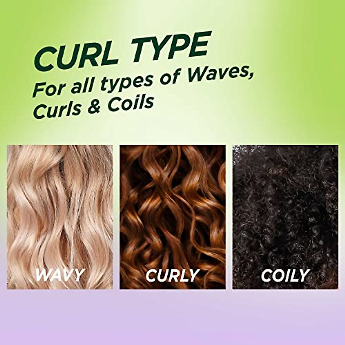 Garnier Fructis Style Curl Scrunch Controlling Gel for Shape & Shine, 6.8 Fl Oz, 3 Count (Packaging May Vary)