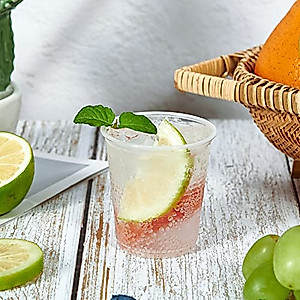 Turbo Bee 1000 Pack 3oz Disposable Plastic Cups,Disposable Mouthwash Cups,3 Ounce Small Clear Cups Ideal for Whiskey,Drinking Tasting, Food Sample