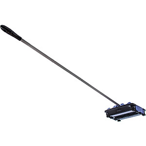 Carlisle FoodService Products 3639914 Duo-Sweeper Multi-Surface Cordless Floor Sweeper, 10" Sweeping Path