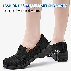 Women's Work Shoes Nurse's Non Slip - Healthcare and Nursing Shoes, All-Day Comfort, Fashion Sneakers Waterproof and Oil-Proof Walking Mary Jane Clogs Medical Breathable Shoes