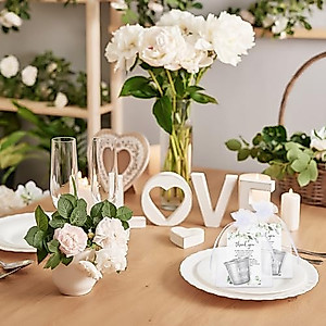 Uiifan 50 Set Wedding Favors for Guests Bulk 50 Wedding Shot Glasses Cheers to Love Stainless Steel Shot Glasses 50 Thank You Cards with Organza Bags for Guest Wedding Newlyweds Bridal Shower Gifts