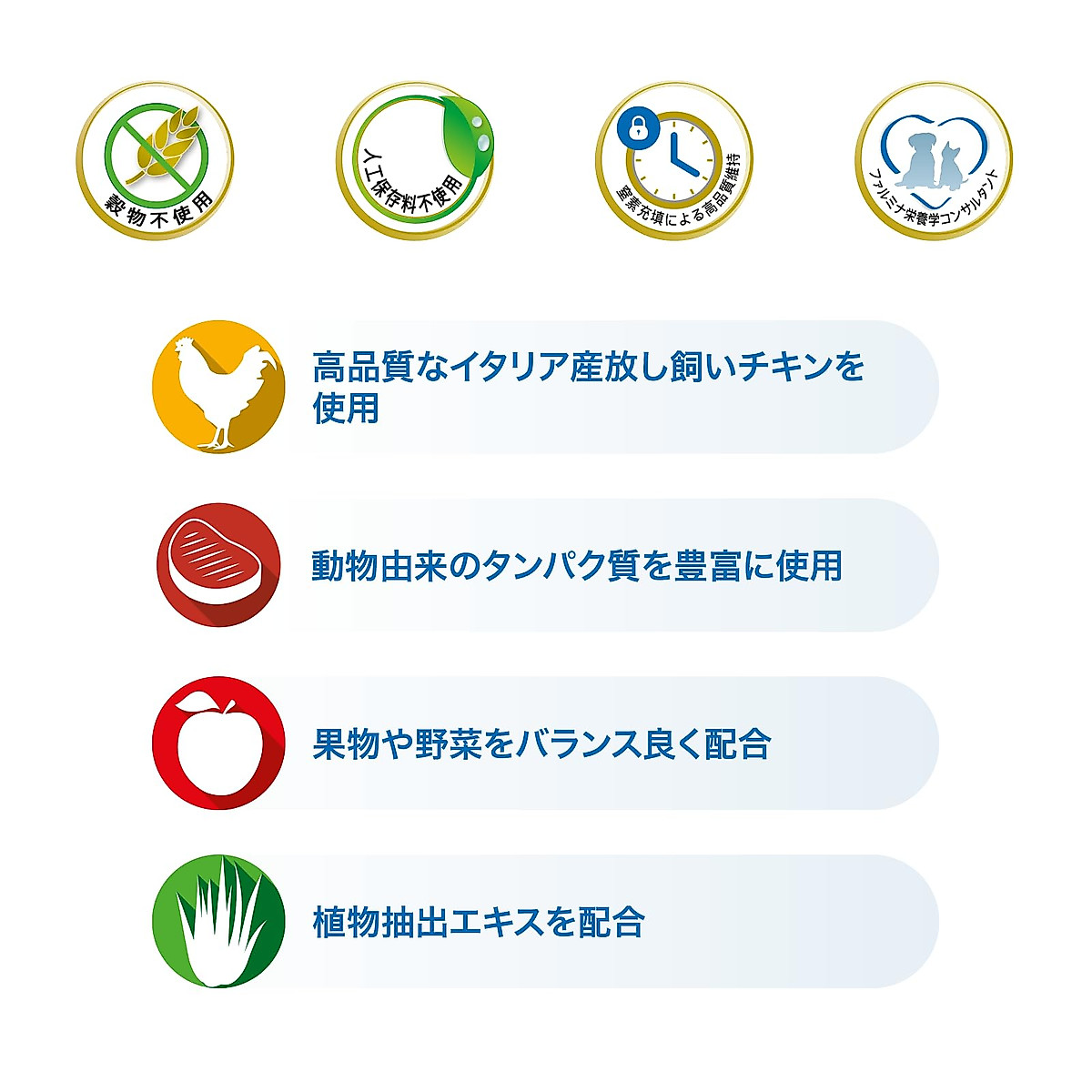 Farmina Natural And Delicious Chicken And Pomegranate Grain-Free Formula Dry Cat Food, 3.3 Pound Bag