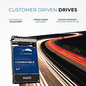 14TB 7200 RPM SATA 6Gb/s 3.5" HDD for Dell PowerEdge Servers | Enterprise Hard Drive in 13G Tray