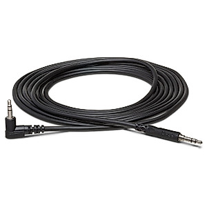 Hosa CMM-105R 3.5 mm TRS to Right-angle 3.5 mm TRS Stereo Interconnect, 5 feet