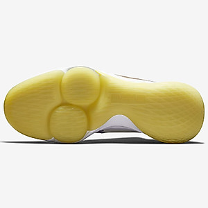 Nike Men's Lebron Witness V low-top Sneakers, Summit White/White-light Zitro, 11.5