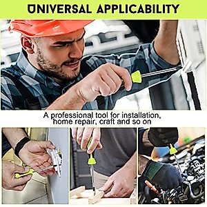 OPOW Magnetic Screwdriver Set with Storage Case, 30-Piece Professional Screwdrivers Includes Slotted/Phillips/Hex/Torx/Square/Pozi Head, Ratcheting and Screwdriver Bits, Non-Slip Handle Design.