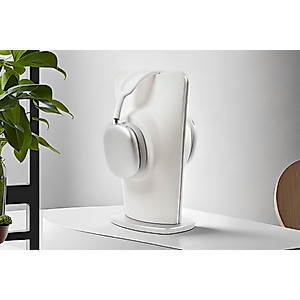 Delta stand.Headphone Stand.Quality Materials.White.