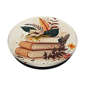 book lover reading library cute read PopSockets Standard PopGrip