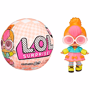 L.O.L. Surprise! 707 Neon QT Doll with 7 Surprises in Paper Ball- Collectible Doll w/Water Surprise & Fashion Accessories, Holiday Toy, Great Gift for Kids Ages 4 5 6+ Years Old & Collectors