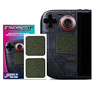 Steam Deck OLED Compatible Accesory. TouchProtect Skin to Add Grip, Style, Tactile Feedback, and Protect Steam Deck Trackpad. Touchpad Protector, Steam Deck Skin