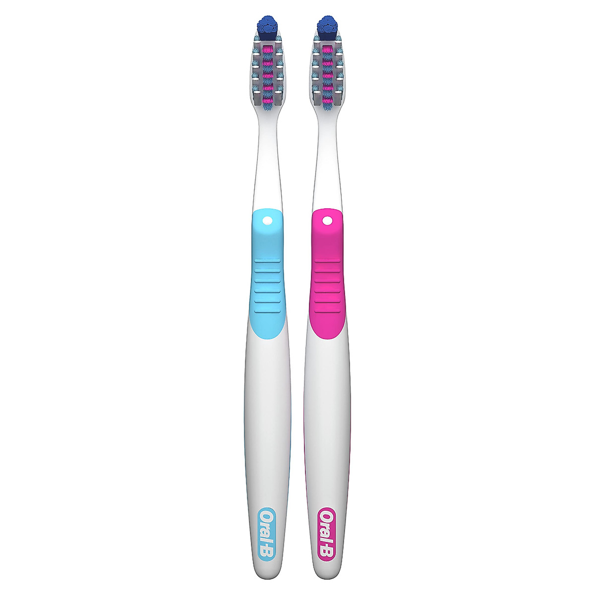 Oral-B CrossAction Deep Reach Manual Toothbrush, Soft, 2 count