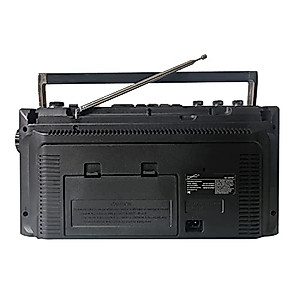 Supersonic Portable AM/FM Radio, Black