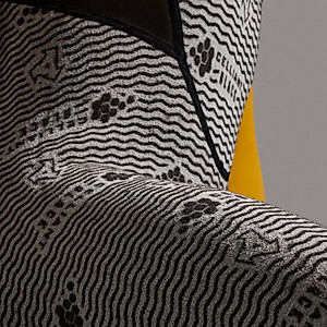 XCEL Mens Drylock X Hooded 5/4mm Fullsuit (Black '21, Large Tall)