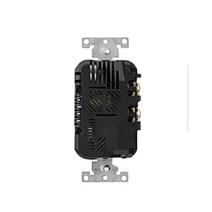 Leviton T5832-2BW USB Dual Type-A in-Wall Charger with 20 Amp, 125 Volt Tamper-Resistant Outlet, White