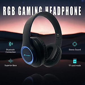 STGAubron Gaming PC, Intel Core I3-10100F up to 4.3G, Radeon RX 5500XT 8G, 16G DDR4, 512G SSD, WiFi, BT 5.0, RGB Fan x3, RGB BT Sound Bar and Headset, Windows 11 Home