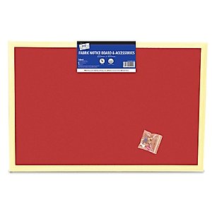Tallon Just Stationery 400x600mm Fabric Notice Board