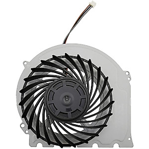 New Replacement Internal Fan CPU Cooling Fan for Sony PS4 Slim CUH-2015A CUH-2016A CUH-2017A CUH-2115B CUH-2000 CUH-2XXX Series G85G12MS1CN-56J14 G85G12MS1AN-56J14 KSB0912HD Fan with Screwdrivers