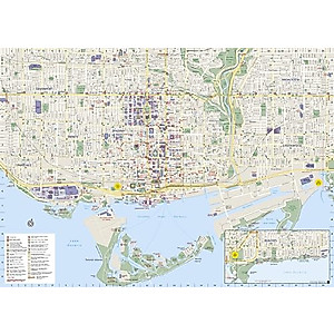 Toronto Map (National Geographic Destination City Map)
