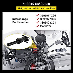 Cab Shock Absorber for International Prostar 2008+ 3595977C96 3595977C95 Cab Air Shock Dampen The Driving Vibration (Single)