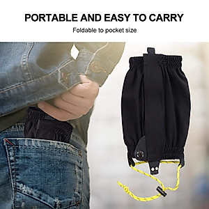 Demeras Snow Boot Leggings Waterproof Gaiters Snow Leg Gaiters Legging Gaiters Covers for Climbing Hunting Cycling