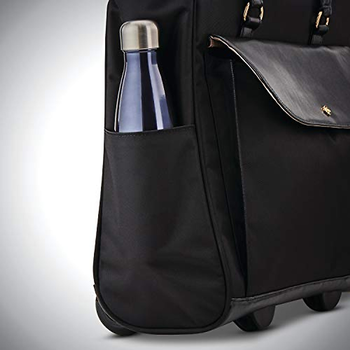 Samsonite Women's Mobile Solution Business (Black, Upright Wheeled Carryall)