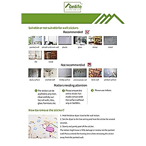 funlife 120 PCS Peel and Stick Rabbit Wall Decals Stickers, Self Adhesive Carrot Balloon Moon Stars Bunny Wall Decal Sticker for Nursery, Girls Kids Bedroom Wall Stickers Decoration