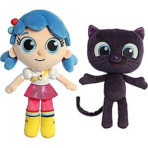 Aurora Plush True and The Rainbow Kingdom - Set of Two: 11 Inch True and 8.5 Inch Bartleby