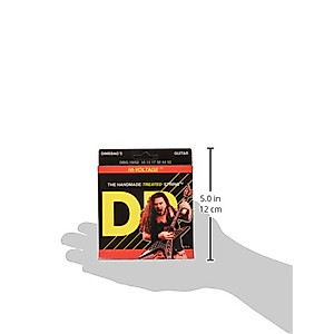 DR Strings Electric Guitar Strings, Dimebag Darrell Signature, Treated Nickel-Plated, 10-52