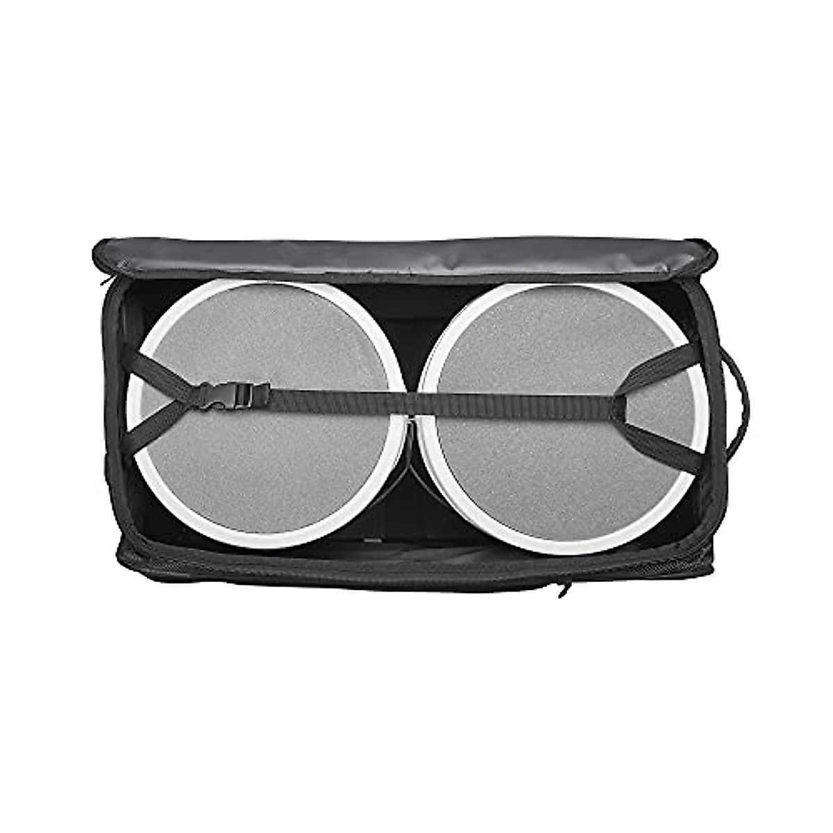 WILSON Ball Bucket Bag, Black, 27" L x 14.5" W x 20.5" H