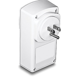 TRENDnet Powerline 500 AV Nano Adapter Kit with Built-in Outlet, Power Outlet Pass-Through, Includes 2 x TPL-407E Adapters, Plug & Play, Ideal for Smart TVs, Gaming, White, TPL-407E2K