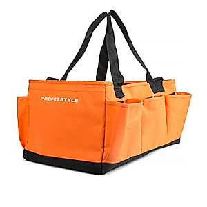 Professtyle Gardening Bag & Organizer Tote Bag for Your Gardening Hand Tool, Storage Organizer Equipment, Optimal Size