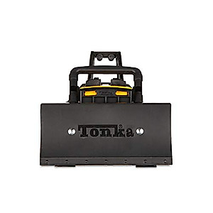 Tonka Steel Classics, Bulldozer– Made with Steel and Sturdy Plastic, yellow friction powered toy construction truck, Ages 3+ boys and girls, kids, toddlers, Christmas birthday gifts