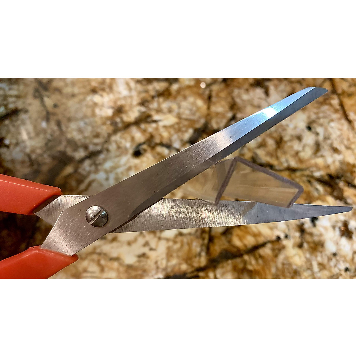 Clear Cabinet Guard - Door Protector. Fits Over Door Edge to Protect From Water, Nicks, and Daily Wear. Easily Trimmed. Self Gripping. No Adhesive. Prevents Damage to Kitchen Cabinets. 3/4"x33". 3/Pk