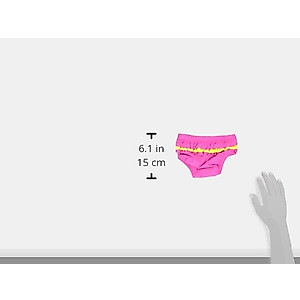 Baby Banz Baby-Girls Infant UV Swim Diaper Sun Blossom Ruffle, Sunblossom, 12-18 Months
