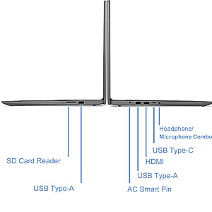 Lenovo IdeaPad 3i Laptop, 15.6 Inch FHD Touch Screen Display, Intel i5-1135G7, 20GB RAM, 1TB SSD, Windows 11 Pro, SD Card Reader, for Business, College Students, Arctic Grey, TDU
