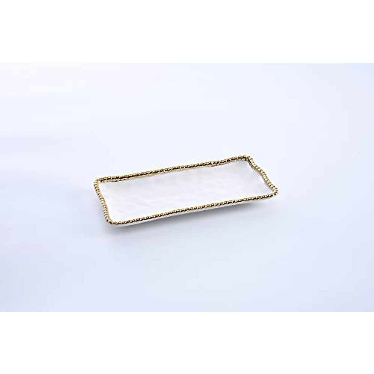 Pampa Bay Golden Salerno Small Rectangular Tray