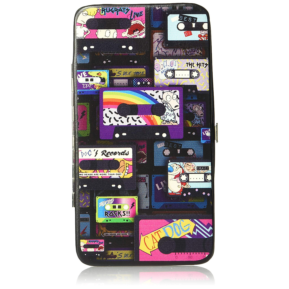 Nick Rewind womens Buckle-down Hinge - Nick 90's Rewind Wallet, Multicolor, 7 x 4 US
