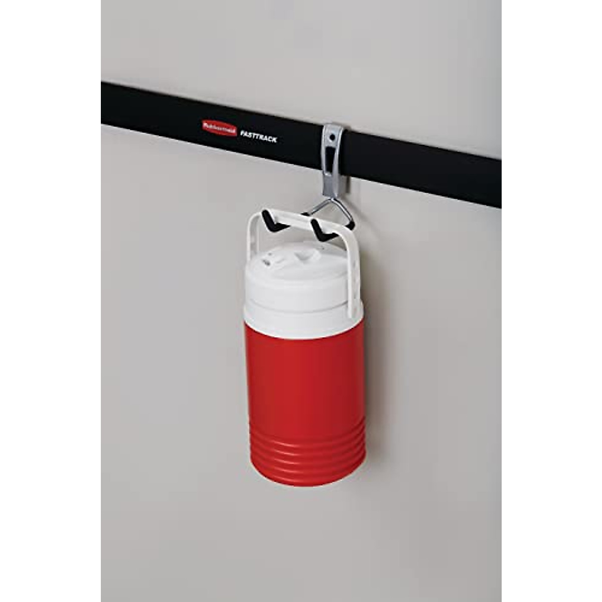 Rubbermaid FastTrack Cooler Hook, Garage Organization and Storage, Heavy Duty, Durable Locking Fit, Storage for Coolers, Cords, Ropes, Small Hoses