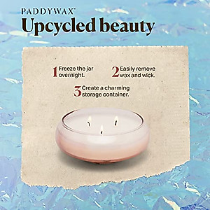 Paddywax Candles Realm Candle, 13.5 Ounces, Pink, Dusk