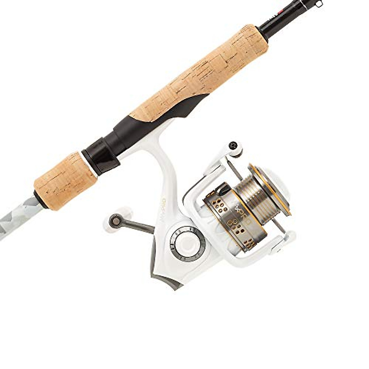 Abu Garcia Pro Max Cork Handle Lightweight Carbon Spinning Rod and Reel Combo Set - for Freshwater and Saltwater Predator Fishing
