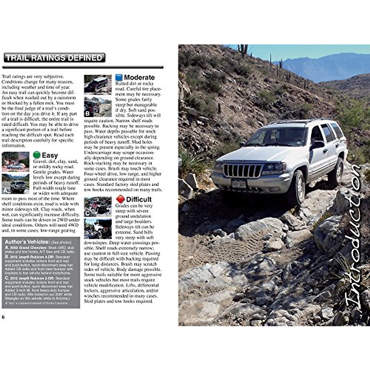 Guide to Arizona Backroads & 4-Wheel-Drive Trails: Easy, Moderate, Difficult