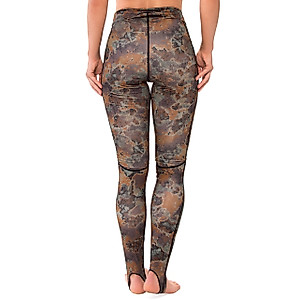 Mares Men's Instinct Rash Guard Pant, Camo Brown, Small