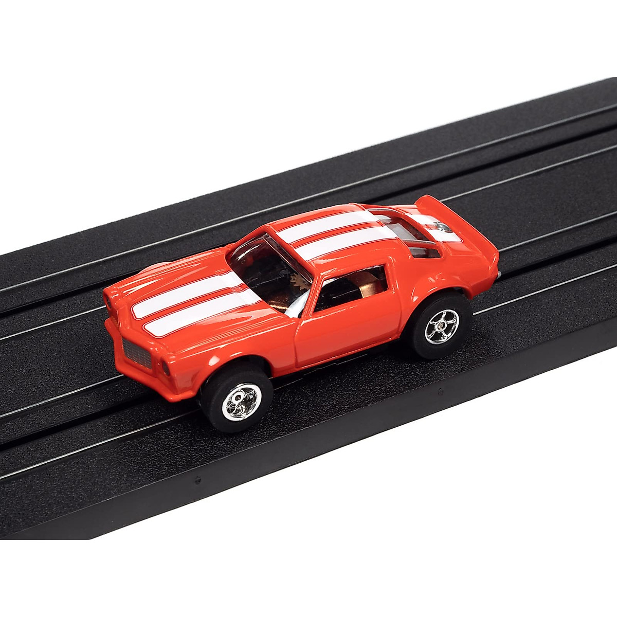 Auto World Xtraction Flamethrower R33 1970 Chevrolet Camaro (Orange) HO Scale Slot Car