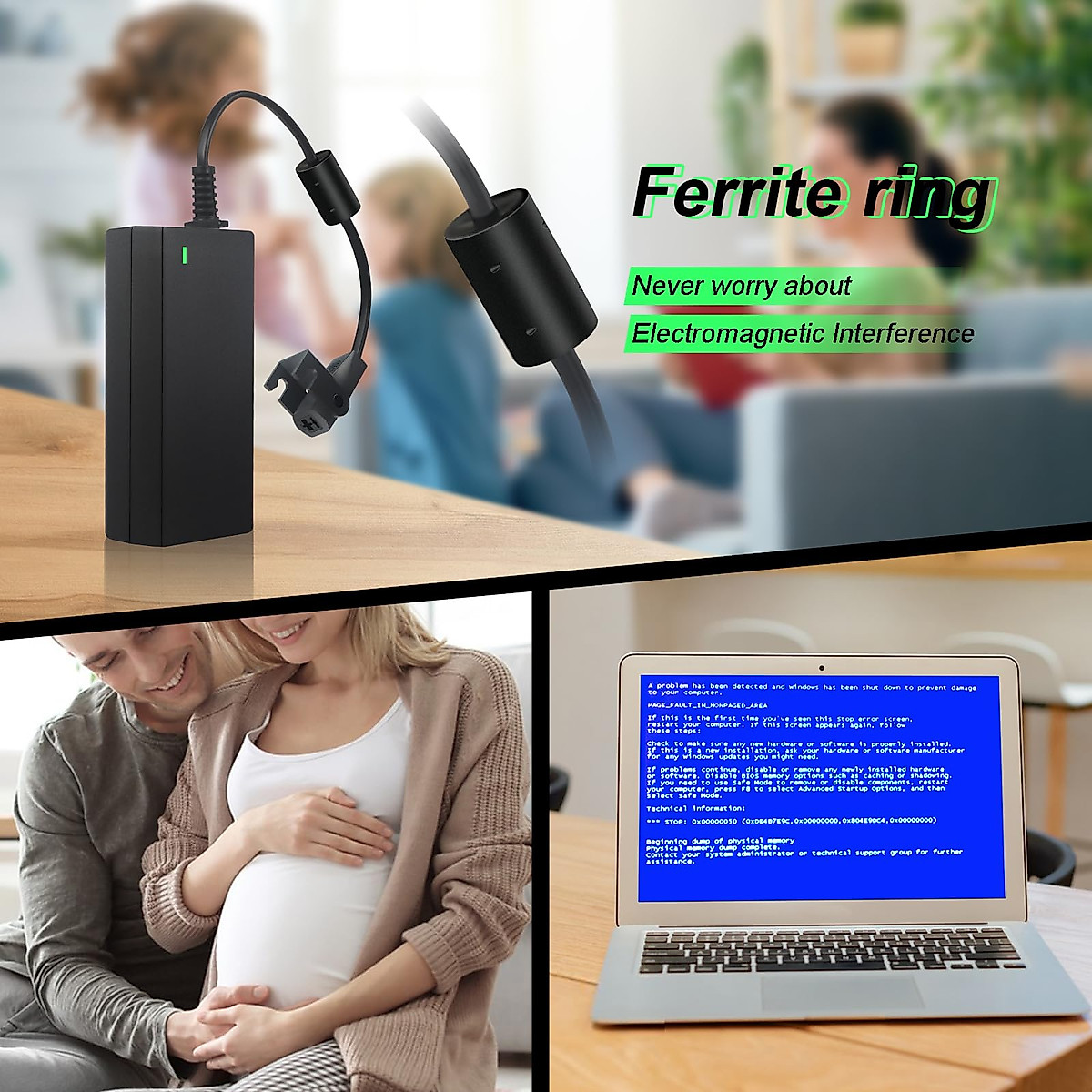 29V 2A Adapter AC/DC Power Recliner Power Supply Transformer Compatible with All Recliners Lift Chair or Power Recliner