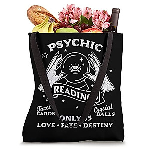 Fortune Teller Psychic Readings Tarot Crystal Ball Vintage Tote Bag