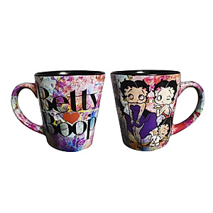 Betty Boop Mug - Colorful Collage