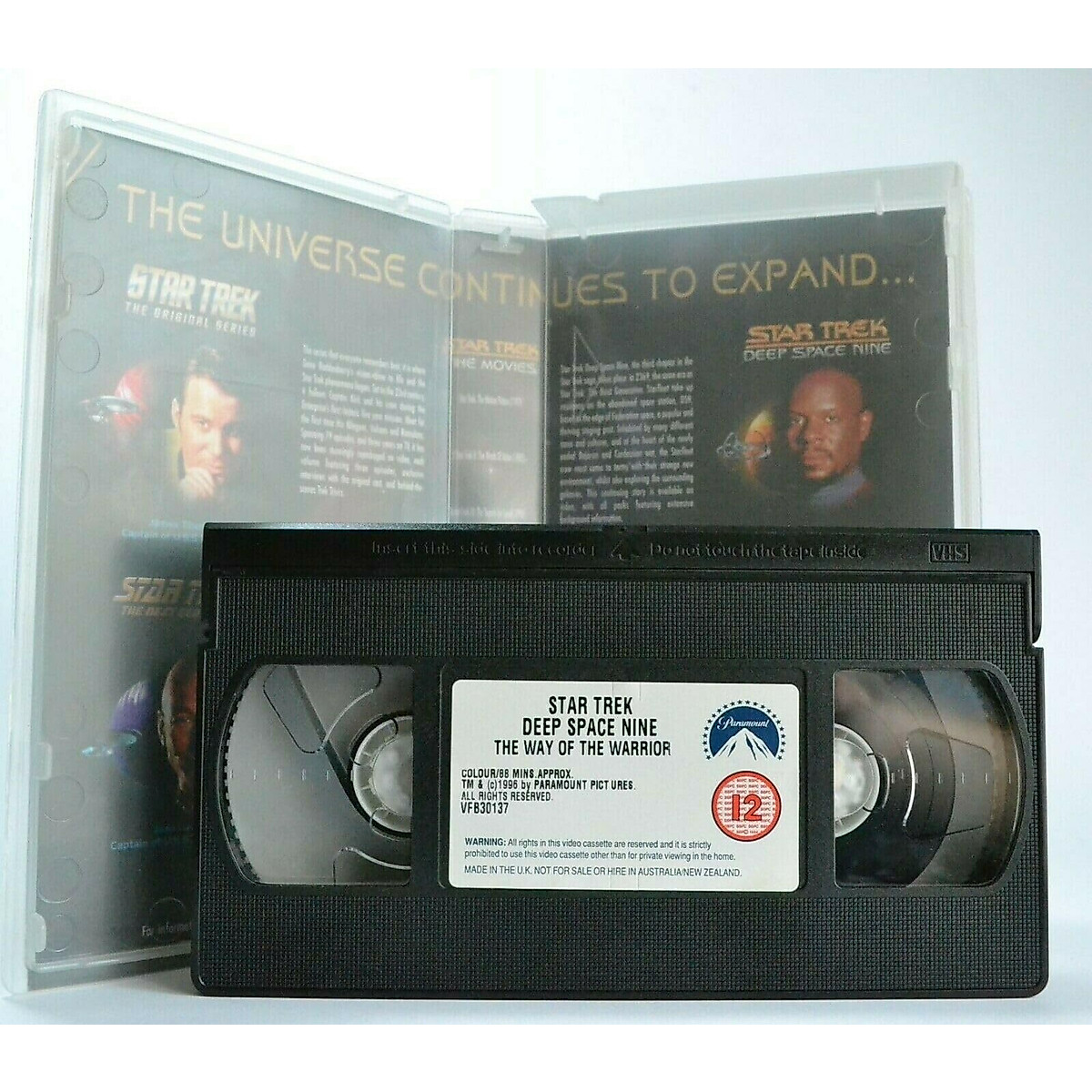 Star Trek: Deep Space Nine (DS9) -'The Way Of The Warrior'- Sci-Fi Series - VHS